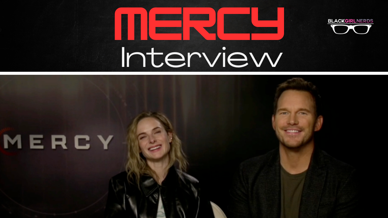 Inside 'Mercy' With Chris Pratt and Rebecca Ferguson | Black Girl Nerds
